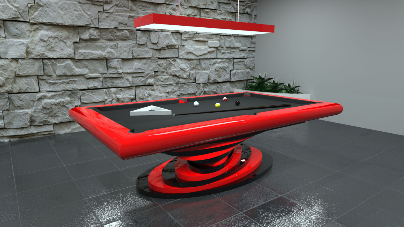 Billar modelo LUJO, pra los clientes mas exigentes y exclusivos.